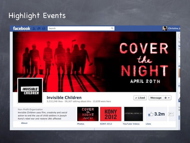Facebook Timeline Examples from Nonprofits | PPT