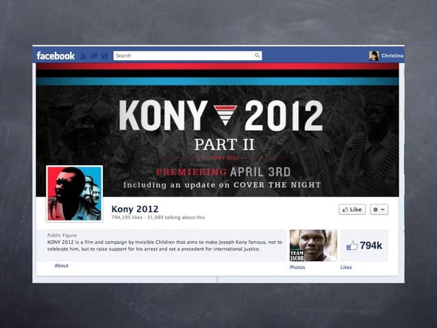 Facebook Timeline Examples from Nonprofits | PPT