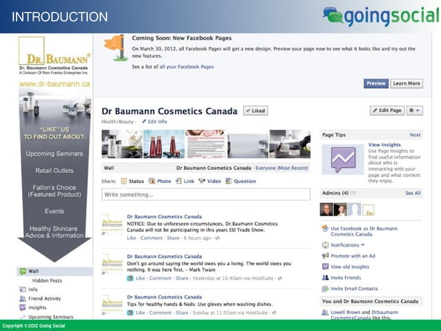 10 Things You Need To Know About The New Facebook Timelines for Pages | PPT
