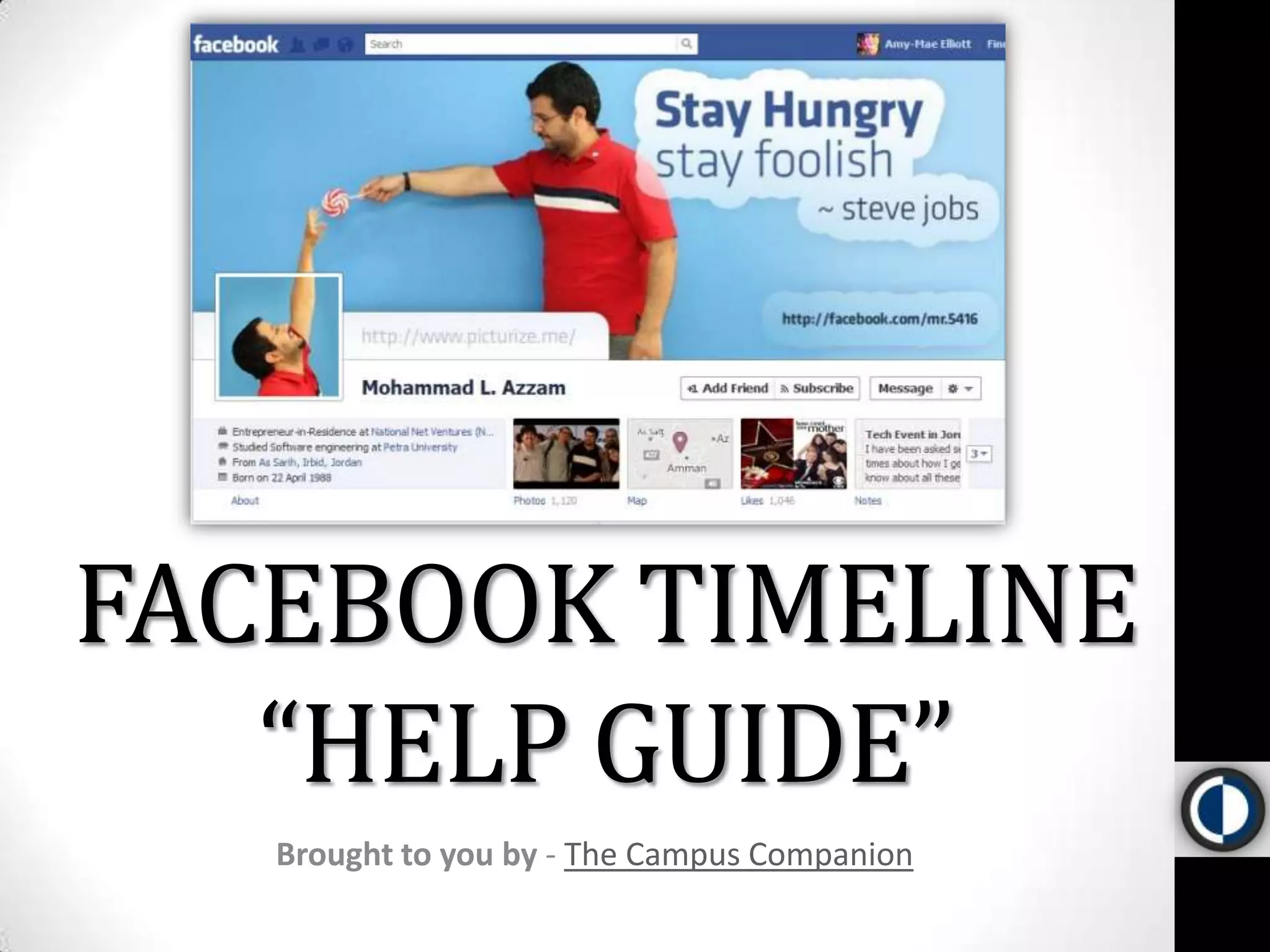 Facebook Timeline Help Guide | PPT