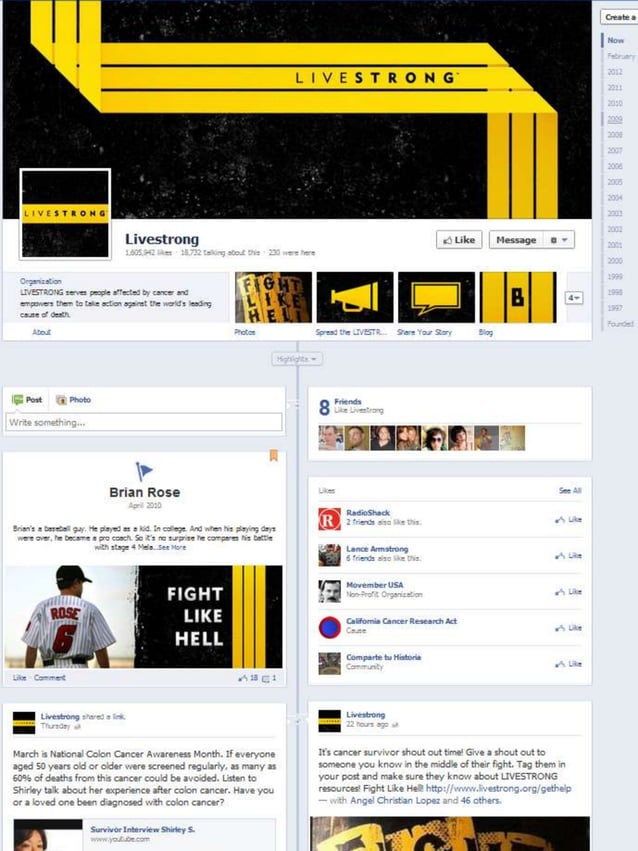 Facebook timeline pages | PPTX