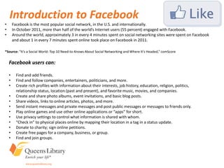 Facebook Tutorial | PDF | Social Networking | Internet
