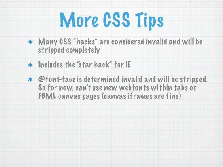 Front-End Development for Facebook
