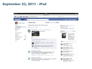 Facebook UI Evolution | PPT