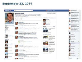 Facebook UI Evolution | PPT