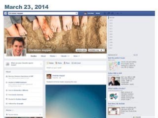 Facebook UI Evolution | PPT