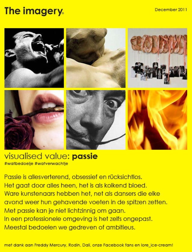 Visualised value: Passion | PDF