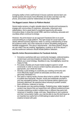 Facebook Zero: Considering Life After the Demise of Organic Reach | PDF