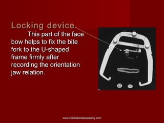 Facebow/ cosmetic dentistry training | PPT