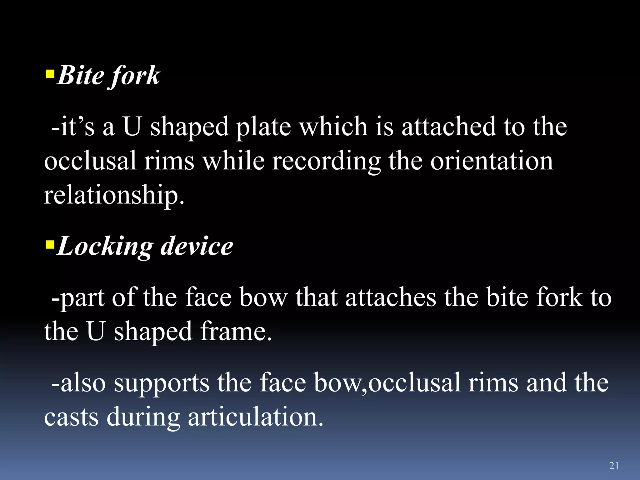 Facebow | PPT