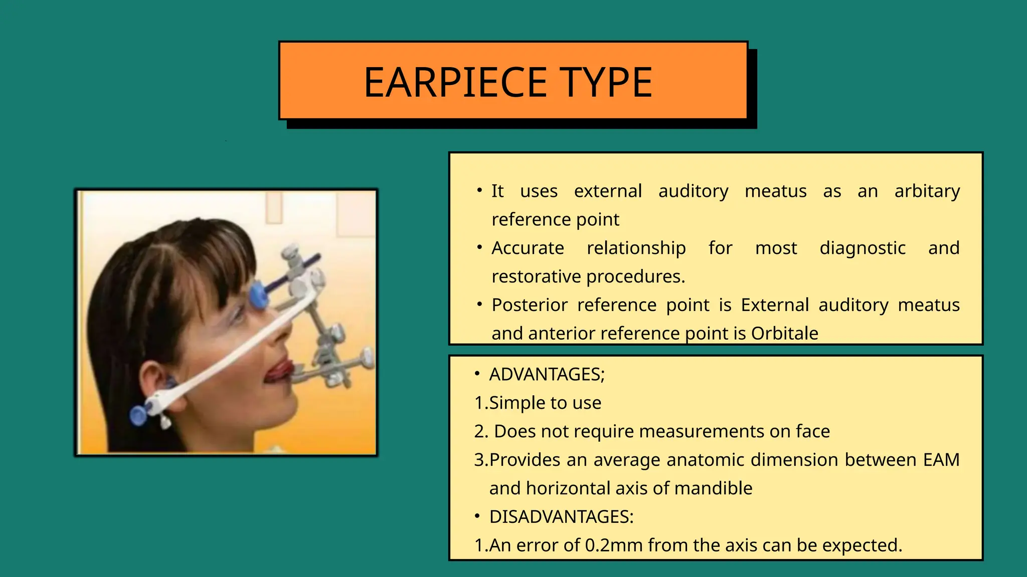 Facebow record, transfer and articulation | PPTX