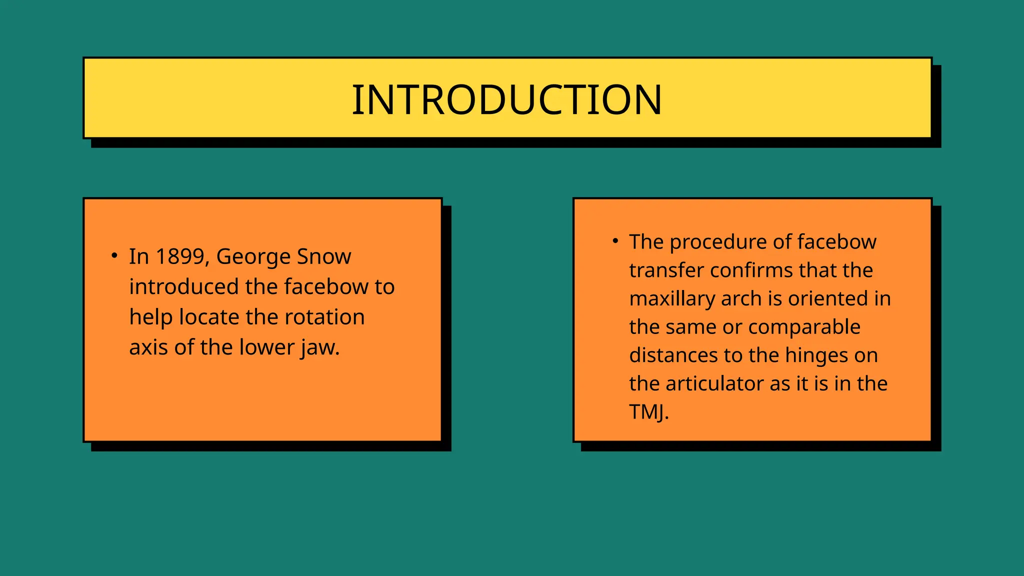 Facebow record, transfer and articulation | PPTX