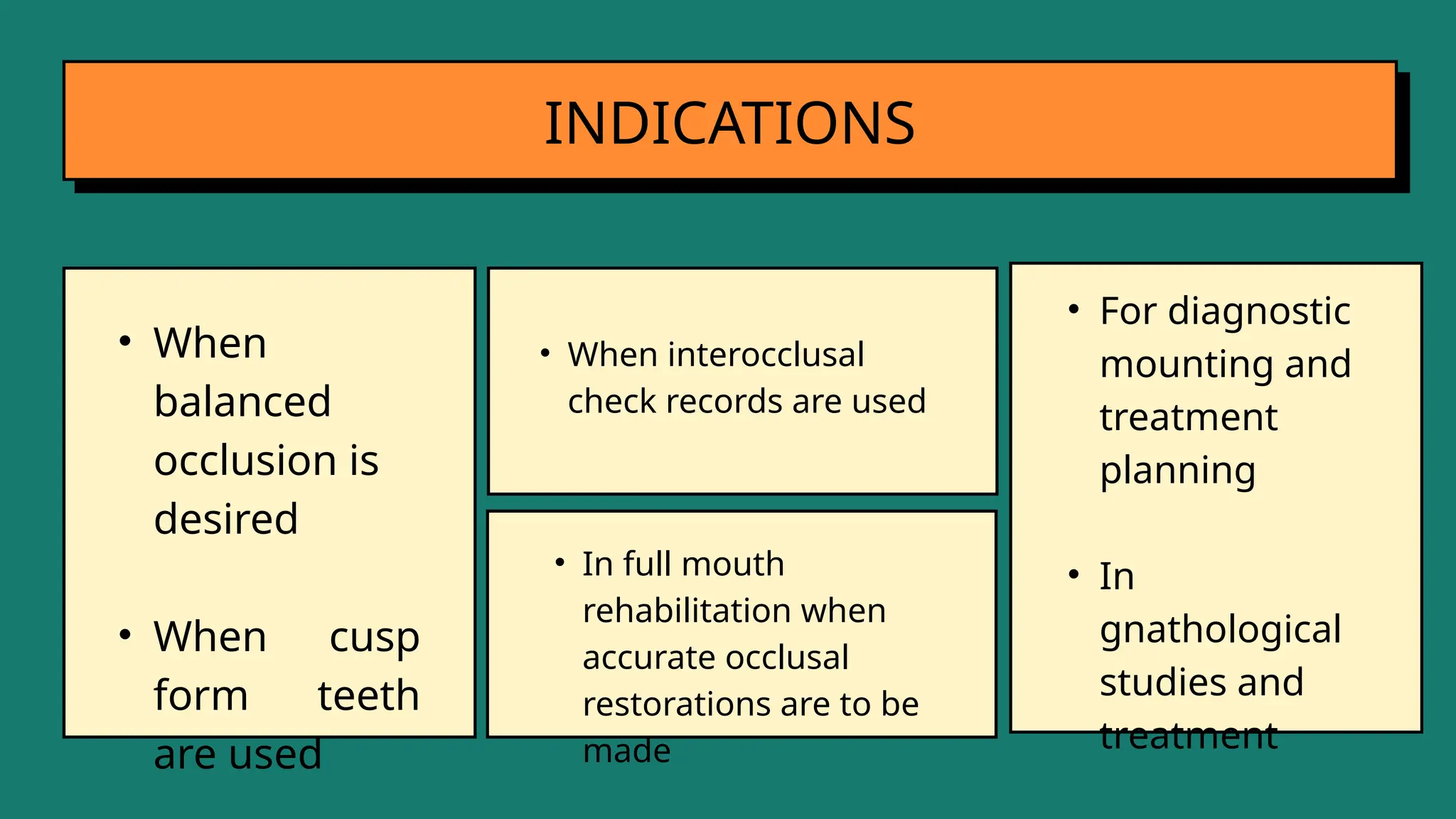 Facebow record, transfer and articulation | PPTX