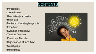 FACEBOW, types, procedures, importance of facebow in Complete dentures ...