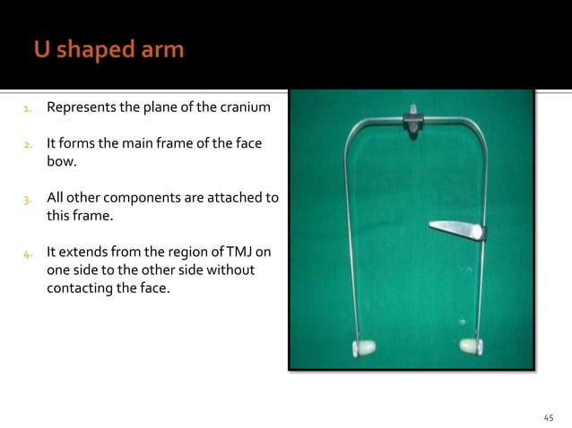 Facebow 1 | PPTX | Dental Health | Diseases and Conditions