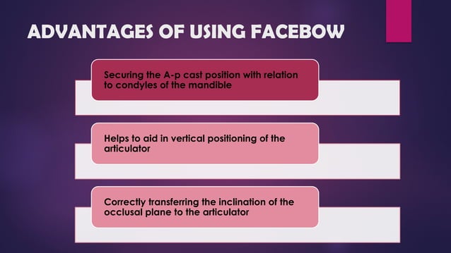 FACE BOW uses in complete denture fabrication | PPTX