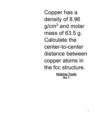 Face Centered Crystal Structure.pdf