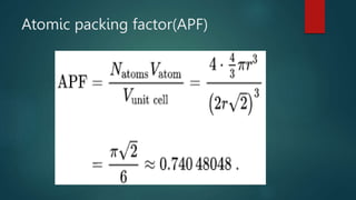 Face Centered Cubic.pptx