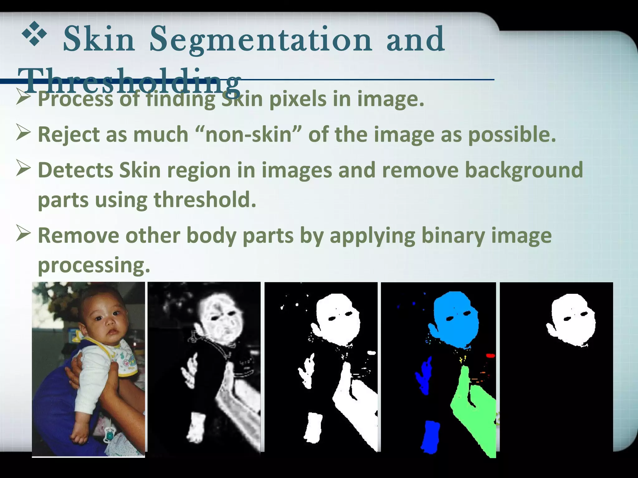 Face detection using template matching | PPT