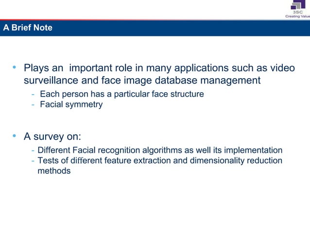 Face Detection Using Computer Vision Ppt 6130