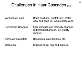 Face detection and recognition | PPTX