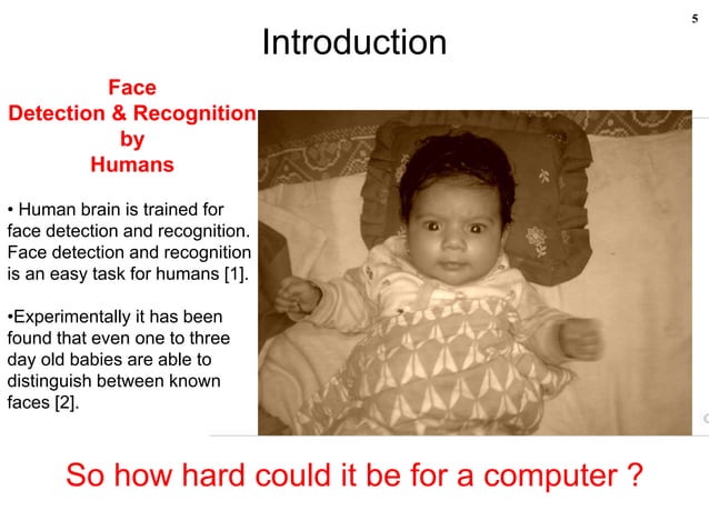 Face Detection And Recognition Pptx Computer Peripherals Computing