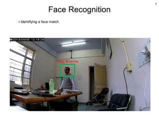 Face detection and recognition | PPTX