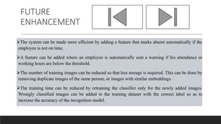 face_detection_att.pptx | Operating Systems | Computer Software and Applications