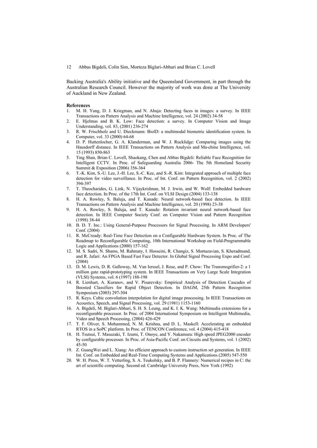 Face Detection Onembeddedsystems Pdf