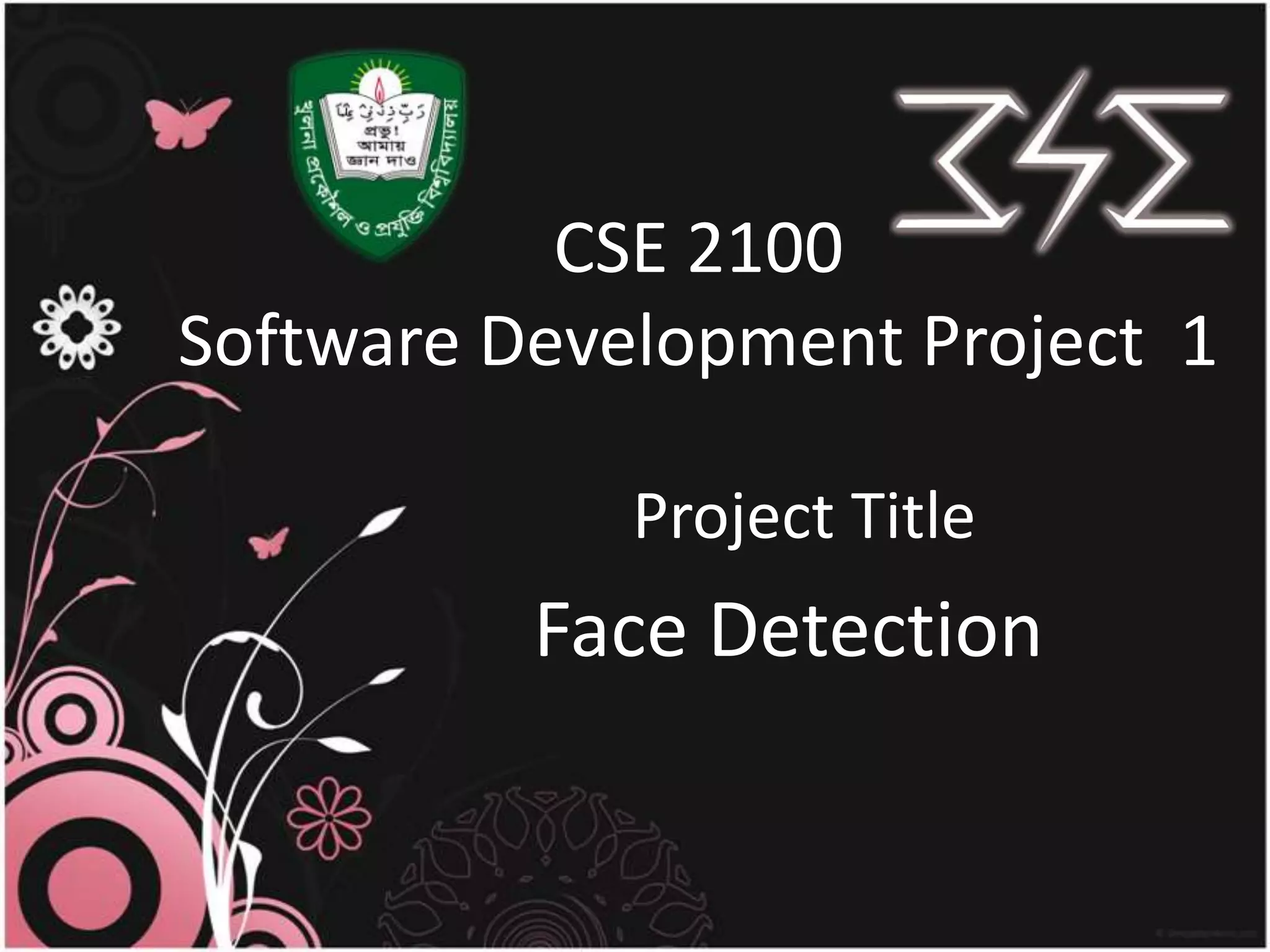 Face detection presentation slide | PPTX