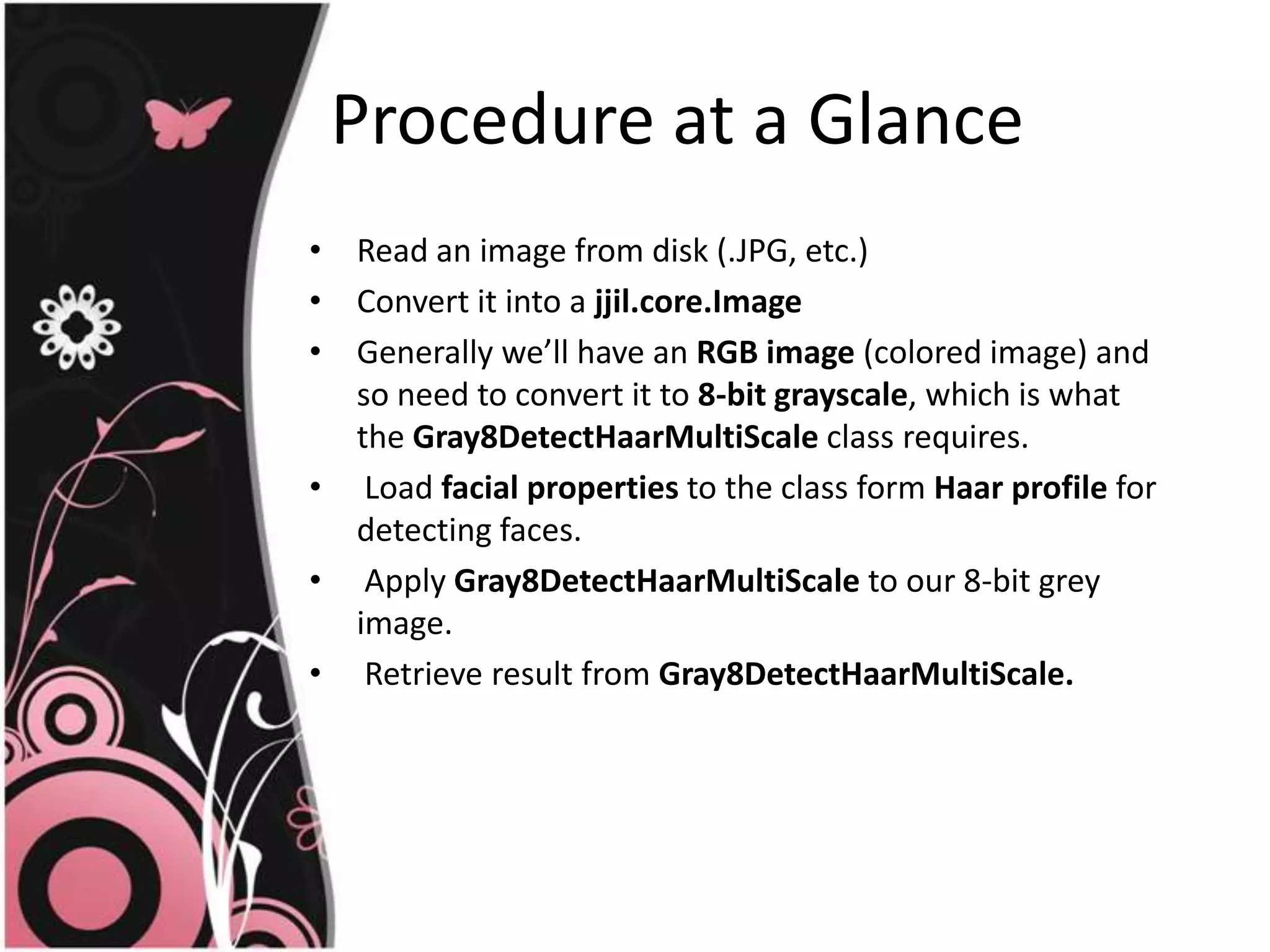 Face Detection Presentation Slide Pptx