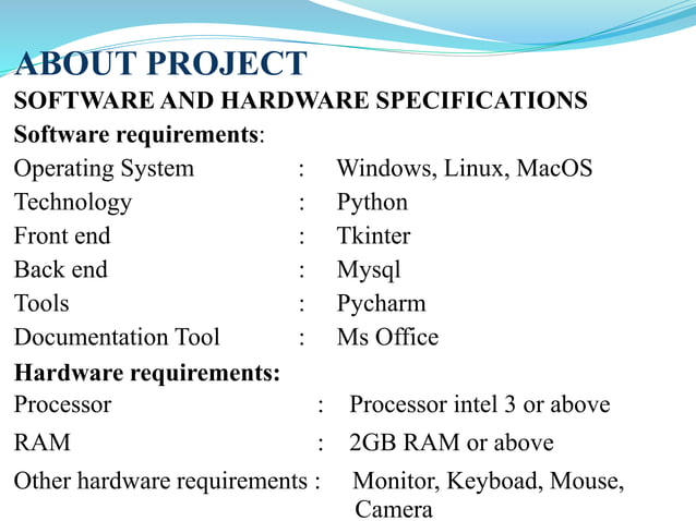 Face Detection Project Pptx