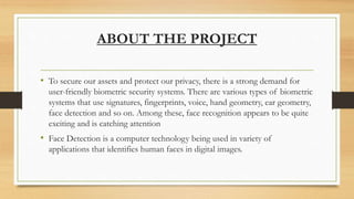 Face detection security system & setting raspberry pi (1) | PPT