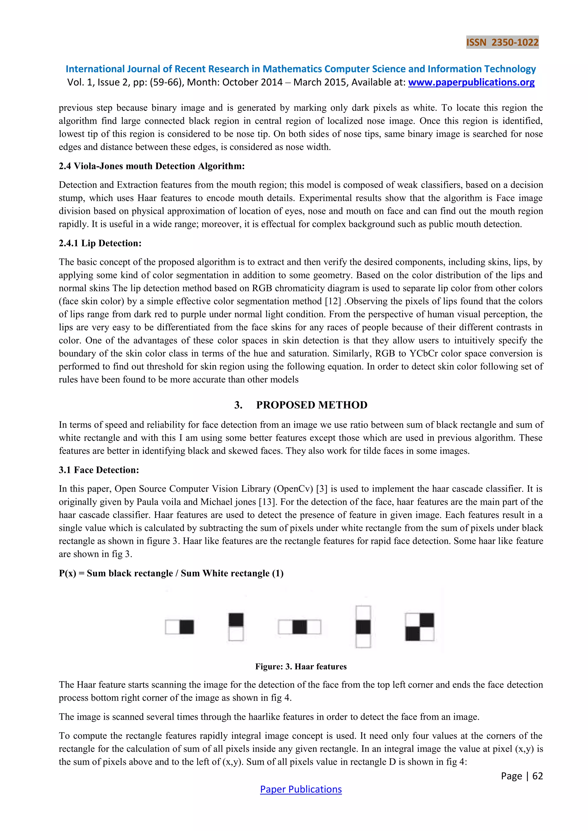 Face Detection Using Modified Viola Jones Algorithm Pdf 7922
