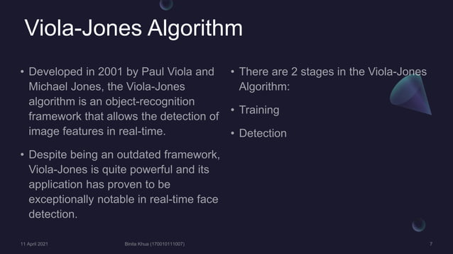 Gui Based Face Detection Using Viola Jones Algorithm In Matlab Ppt