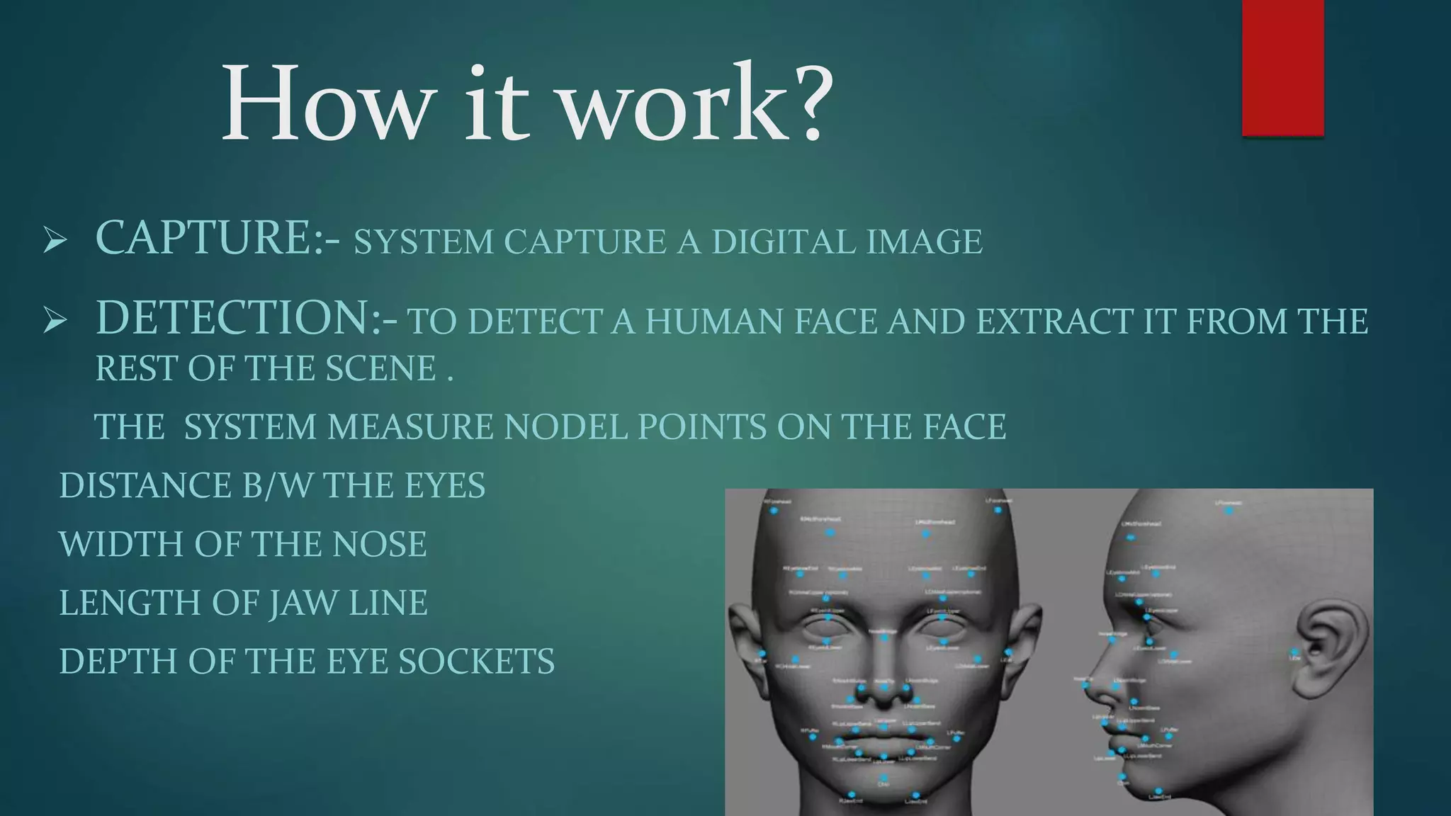 best face detection technology ppt | PPTX | Technology & Computing