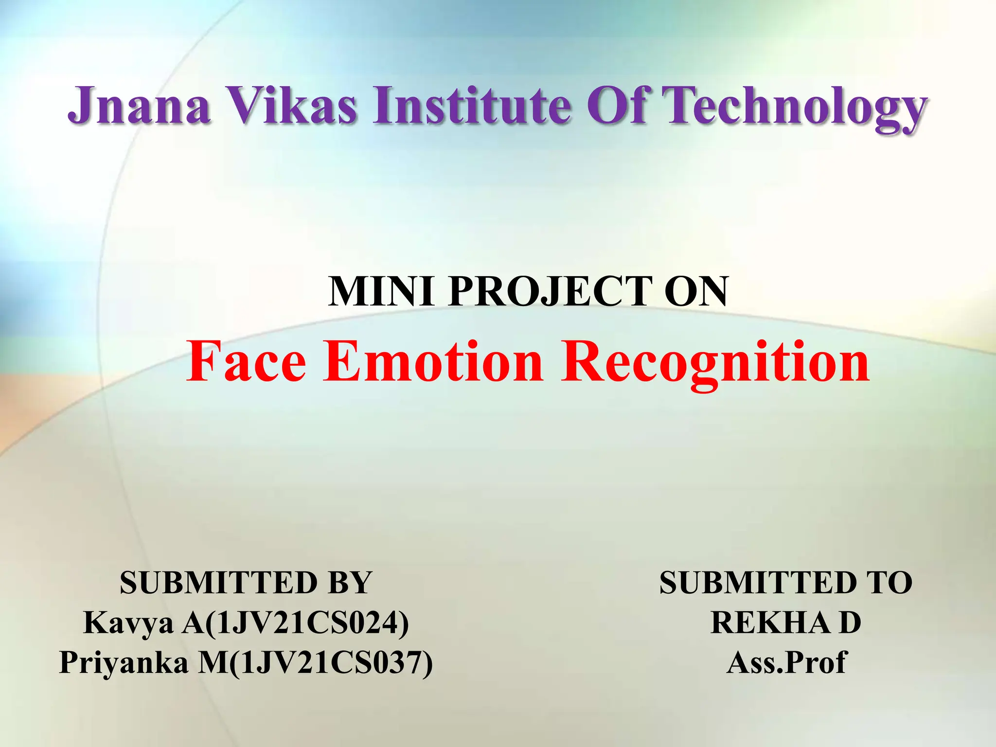 computer mini face emotion recognition.ppt