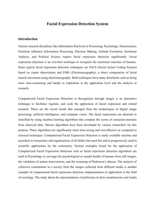 FaceExpressionDetection and custom vision | DOCX