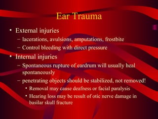 Face Eye Trauma | PPT