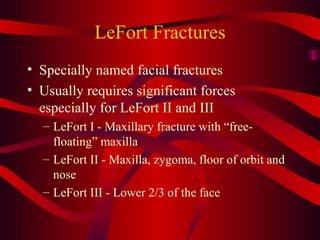 Face Eye Trauma | PPT