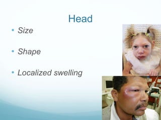 Face general examination | PPTX