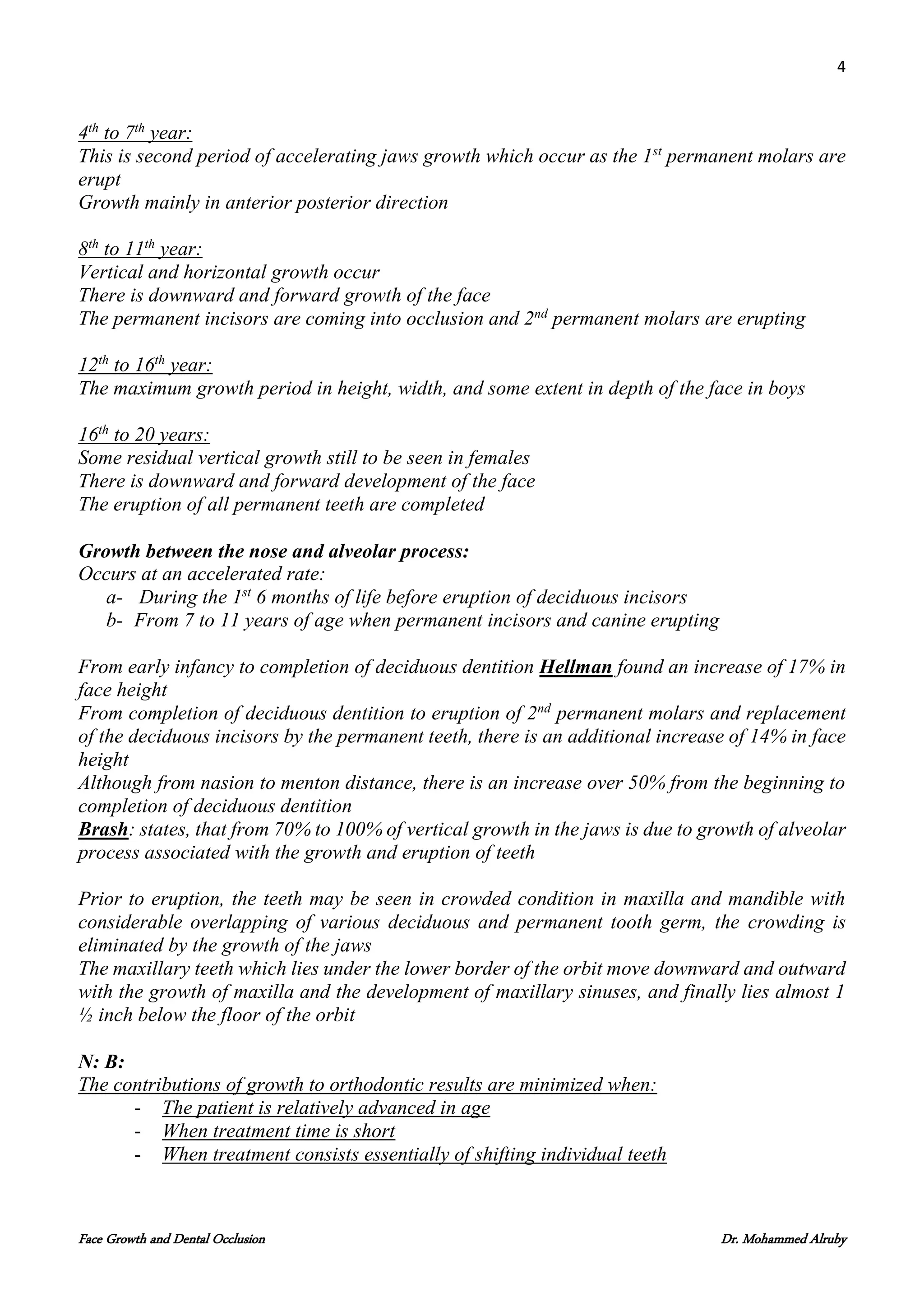 Face Growth and Dental Occlusion.....pdf
