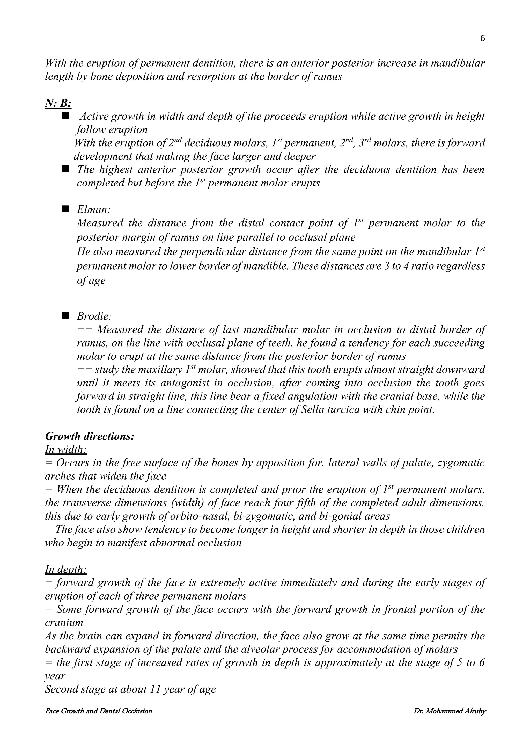 Face Growth and Dental Occlusion.....pdf