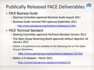FACE Architecture Executive Summary | PPTX