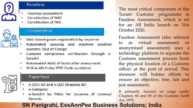 #Turant Customs : A Faceless Assessment by SN Panigrahi | PDF