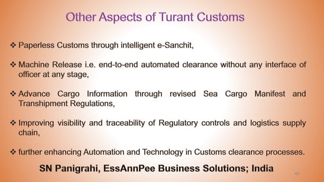 #Turant Customs : A Faceless Assessment by SN Panigrahi | PDF