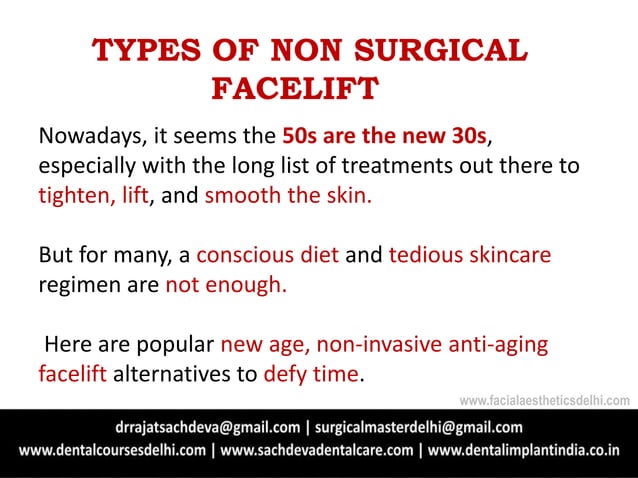 Face lift without surgery | PPTX | Skin Care | Beauty