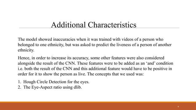 Face Liveness Detection The Application Of Deep Learning Ppt