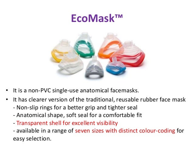 Facemask , oral and nasal airways