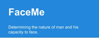 FaceMe app | PDF